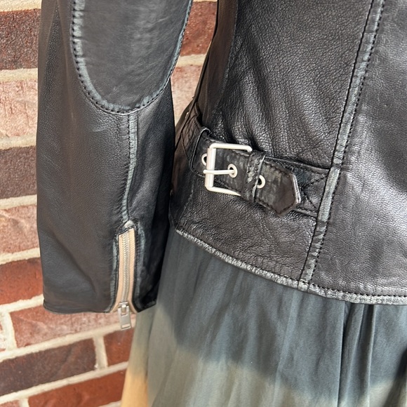 mauritius | Jackets & Coats | Mauritius Sofia Leather Jacket In Black ...